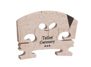 aubert teller germany v insert semi fitted violin bridge 4/4, 9142-44