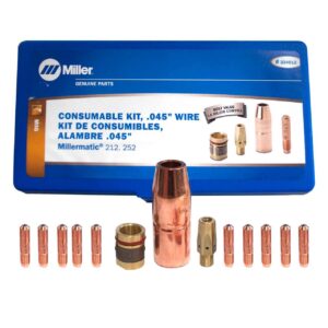 miller 234612 kit, consumable m-25 gun .045 wire