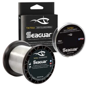 seaguar tatsu 100% fluorocarbon fishing line dsf, 6lbs, 200yds break strength/length - 06ts200