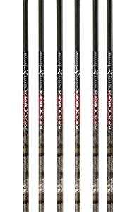 Carbon Express 52113 Maxima Hunter 20-Inch Fletched BuffTuff Plus Carbon Crossbolt with R2 Vanes, 6-Pack, Mossy Oak Treestand Pattern Black