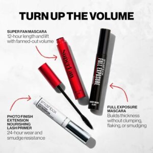 Smashbox Full Exposure Lash Volumizing Mascara, Natural Looking Length & Volume, No Clumping or Flaking