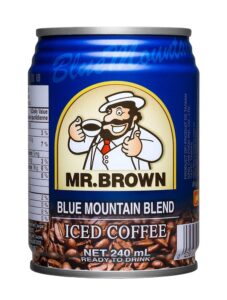 mr. brown iced coffee, blue mountain style, 8.12-ounce (pack of 24)