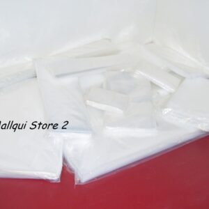 ULINE - 100 Clear 4 x 16 Poly Bags Plastic Lay Flat Open TOP Packing Best 2 MIL