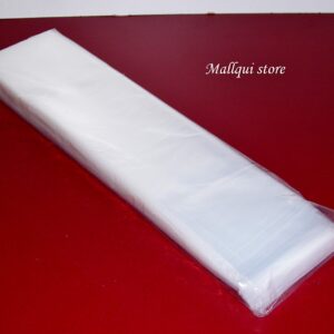 ULINE - 100 Clear 4 x 16 Poly Bags Plastic Lay Flat Open TOP Packing Best 2 MIL