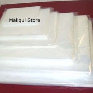 ULINE - 100 Clear 4 x 16 Poly Bags Plastic Lay Flat Open TOP Packing Best 2 MIL