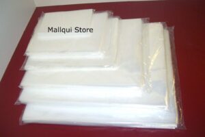 uline - 100 clear 6 x 9 poly bags plastic lay flat open top packing best 2 mil