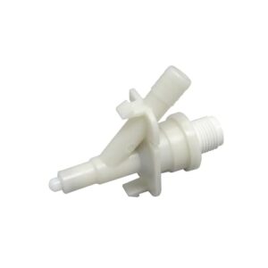 dometic 385311641 genuine oem water valve kit | 300 301 310 320 dometic and sealand toilets | includes hose clamp and fasteners | white compact kit for efficient repair and replacement