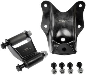 dorman 722-100 rear leaf spring shackle and bracket kit compatible with select ford models