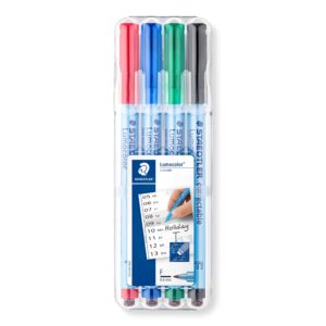 staedtler lumocolor correctable fine point pens (305fwp4)