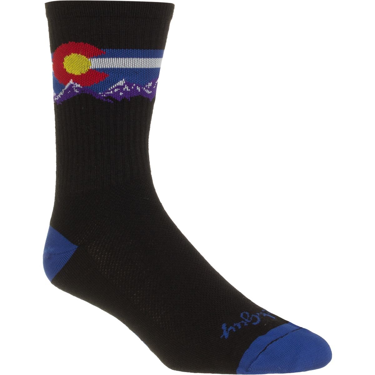 SockGuy Colorado Mountain 6In Wool Socks One Color, L/Xl