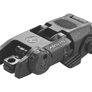 Magpul MBUS Flip-Up Backup Sights, Flat Dark Earth, Rear Sight