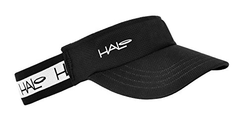 Halo Headband womens Visor Halo Headband, Black, Large-X-Large US