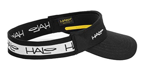 Halo Headband womens Visor Halo Headband, Black, Large-X-Large US