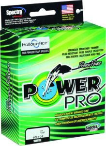 power pro 65-500-w spectra braided fishing line, 65-pound, 500-yards, white