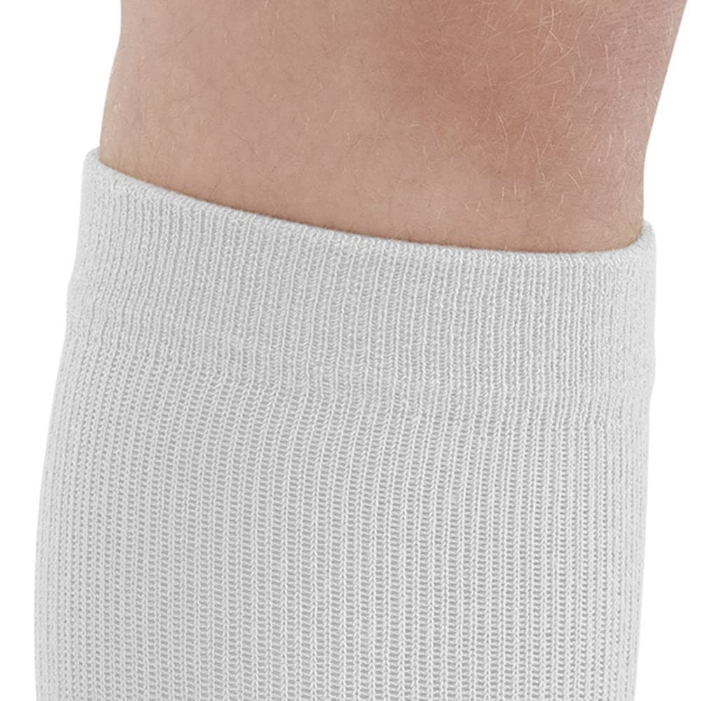 Ames Walker AW Style 630 Sports Performance 15-20 mmHg Moderate Compression Knee High Socks White Medium