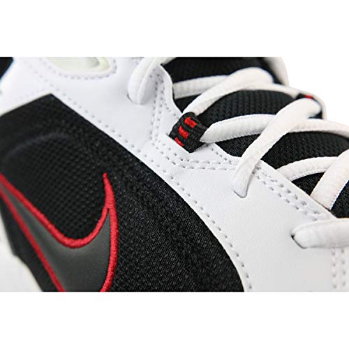 Nike Men's Air Monarch IV Cross Trainer, White/Black, 6.5 Regular US