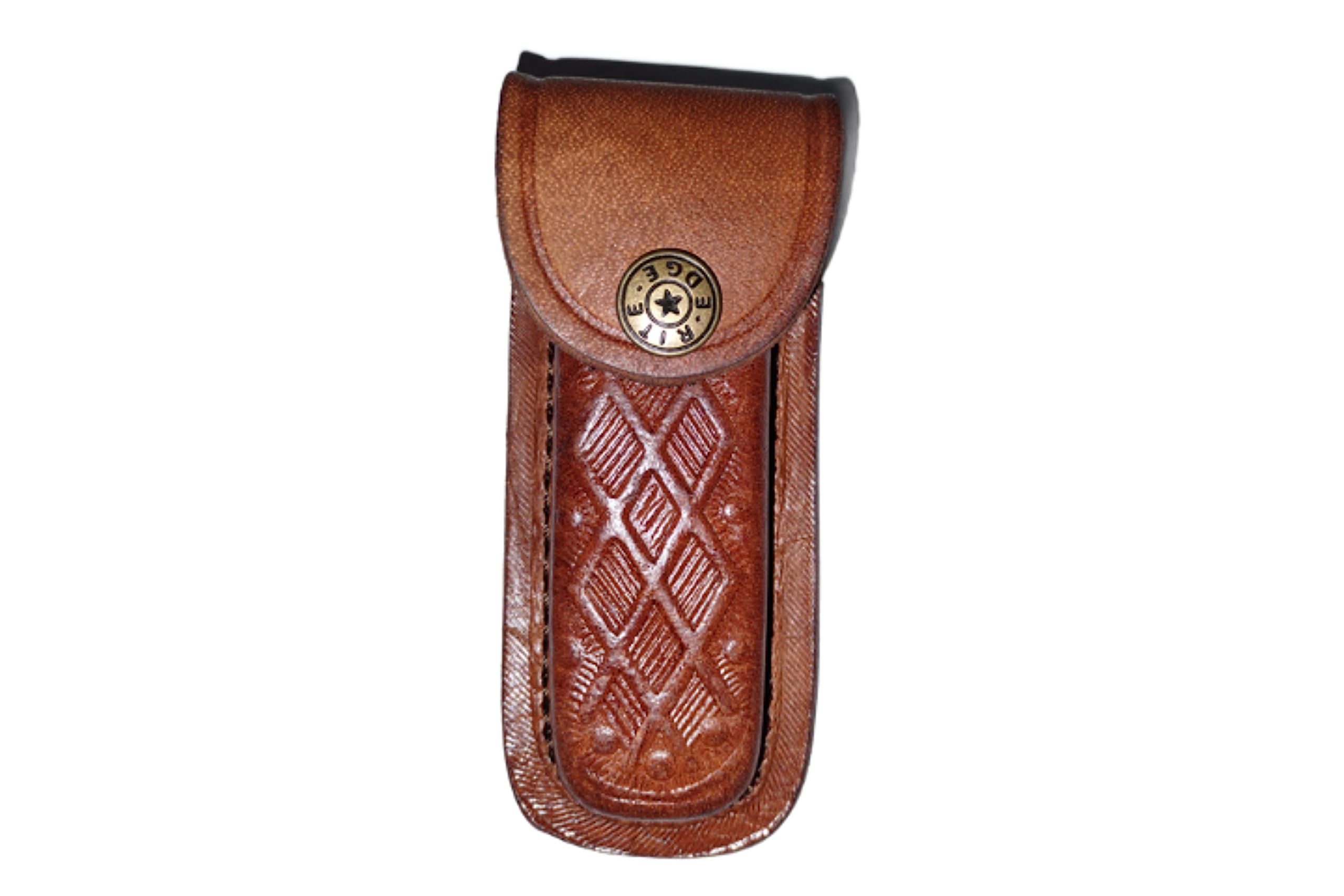 Leather 4" Folding Knife Sheath