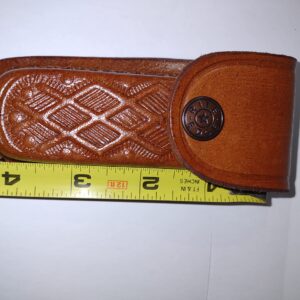 Leather 4" Folding Knife Sheath