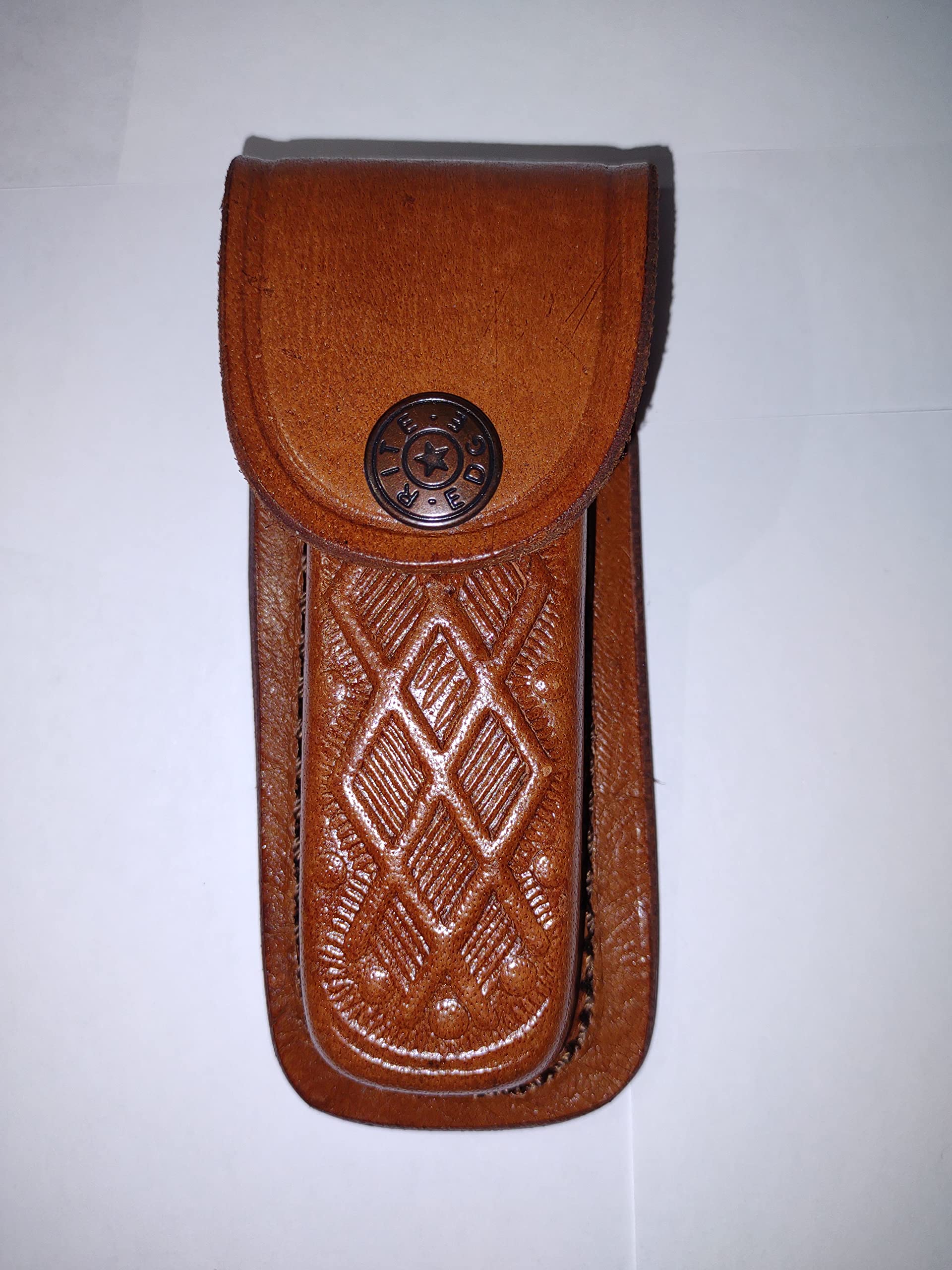 Leather 4" Folding Knife Sheath