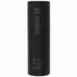 bosch 27259 1/2 in., 3/8 in. shank impact tough deep well socket for applications in high torque driving and fastening