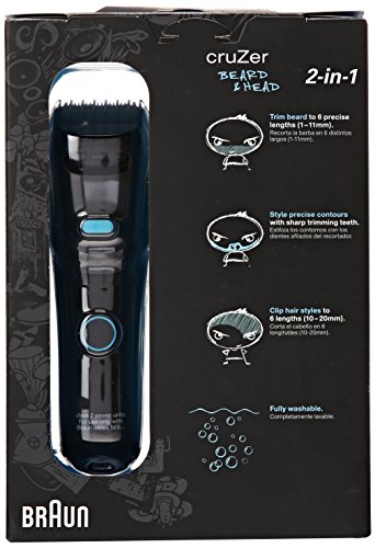 Braun Cruzer 5 Beard and Head Cruzer, 5 Beard and Head Trimmer