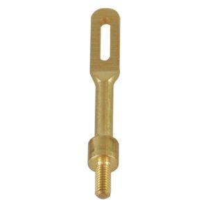 tipton slotted tip jag .30-.35 caliber with solid brass construction for firearm cleaning and maintenance