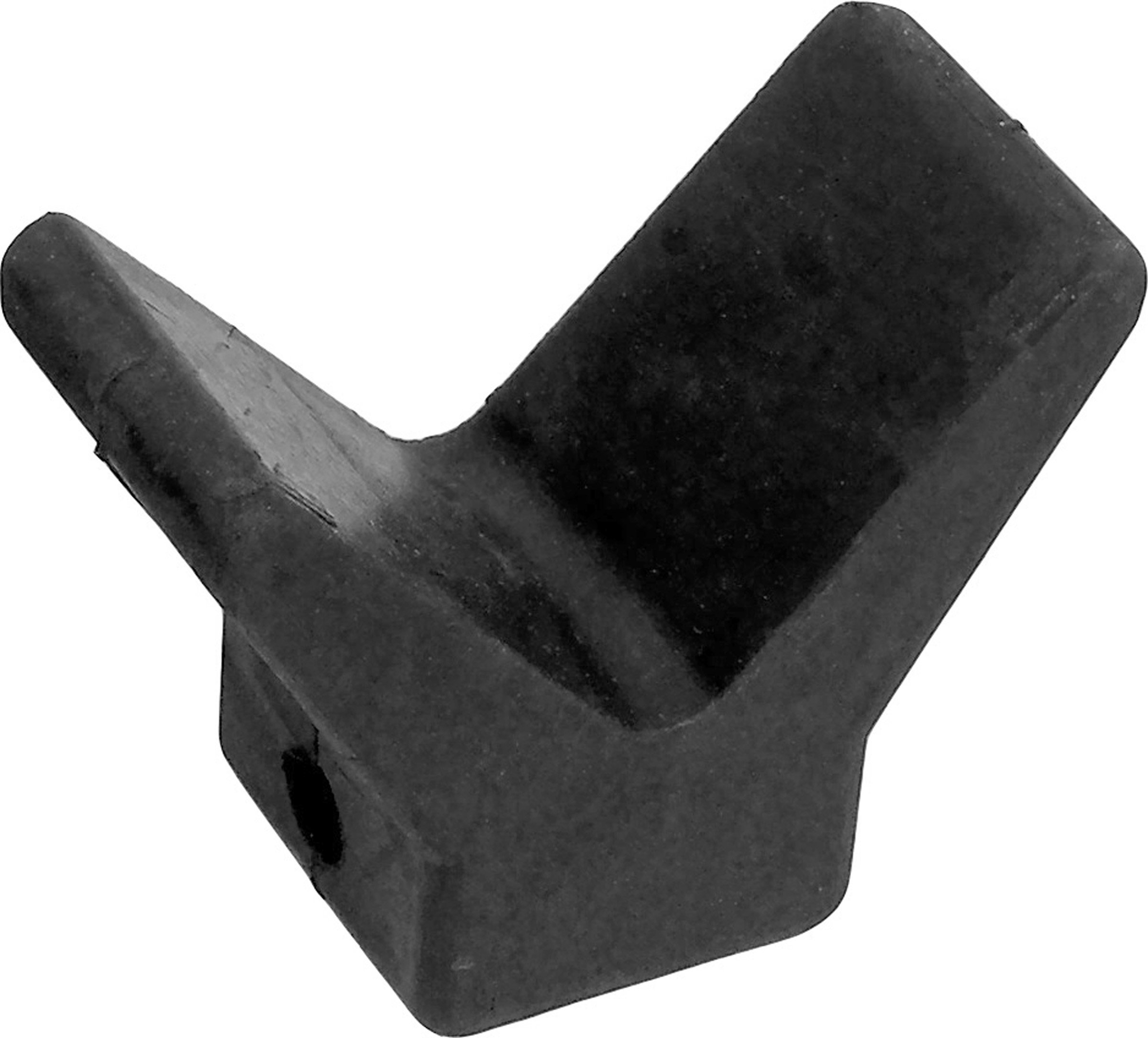 Shoreline Marine V-Block Standard Duty Use Bow Stop Rubber, 2" x 2"