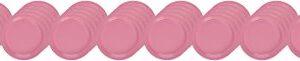 New Pink Round Paper Plates - 8.5" (50 Pc) - Sturdy & Eco-Friendly Party Essentials - Perfect for Celebrations & Events