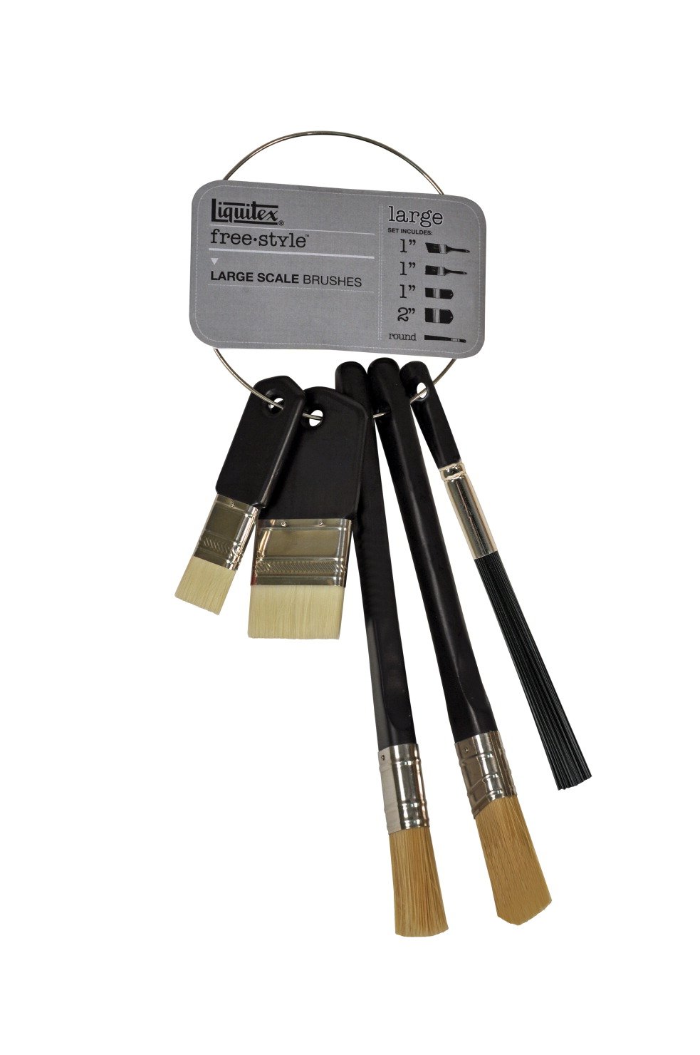 Liquitex Professional Freestyle Large Scale Brush 5-Piece Set