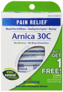 arnica 30 c great value 3 tubes pack boiron 3 tubes (pack of 1)