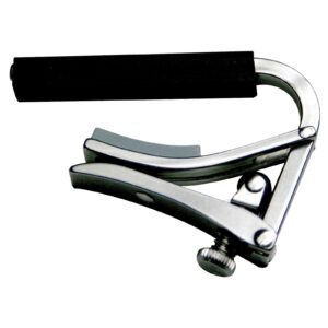 s2 shubb deluxe series classical guitar capo - stainless steel