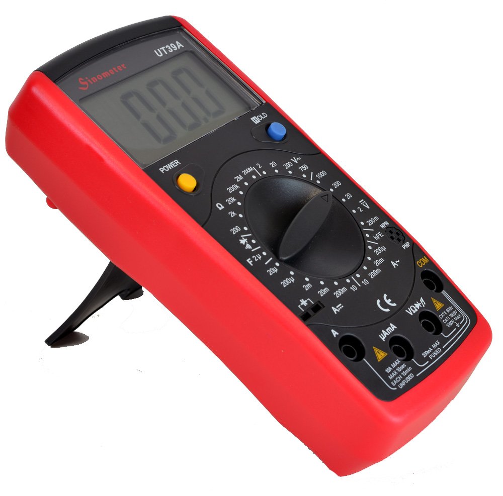 Sinometer OEM Uni-Trend UT39C AC/DC Voltage and Current Up To 20A Measurement, Digital Multimeter With High Resolution and Accuracy