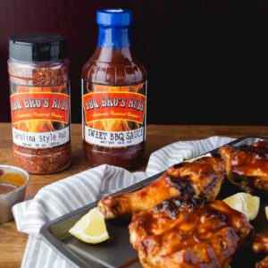 BBQ BROS RUBS (Southern Style) - Barbecue Spices Seasonings - Use for Grilling, Cooking & Smoking - Meat Rub, Dry Marinade, Rib Rub & Meat Seasoning - Great on; Steak, Chicken, Pork, Beef, Brisket