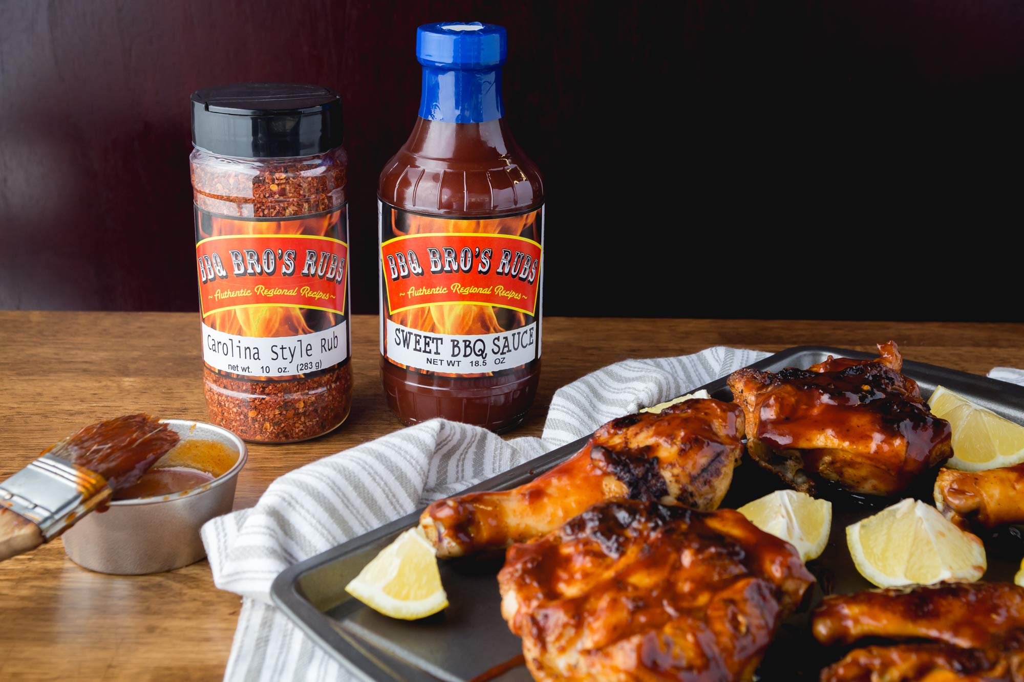 BBQ BROS RUBS (Southern Style) - Barbecue Spices Seasonings - Use for Grilling, Cooking & Smoking - Meat Rub, Dry Marinade, Rib Rub & Meat Seasoning - Great on; Steak, Chicken, Pork, Beef, Brisket