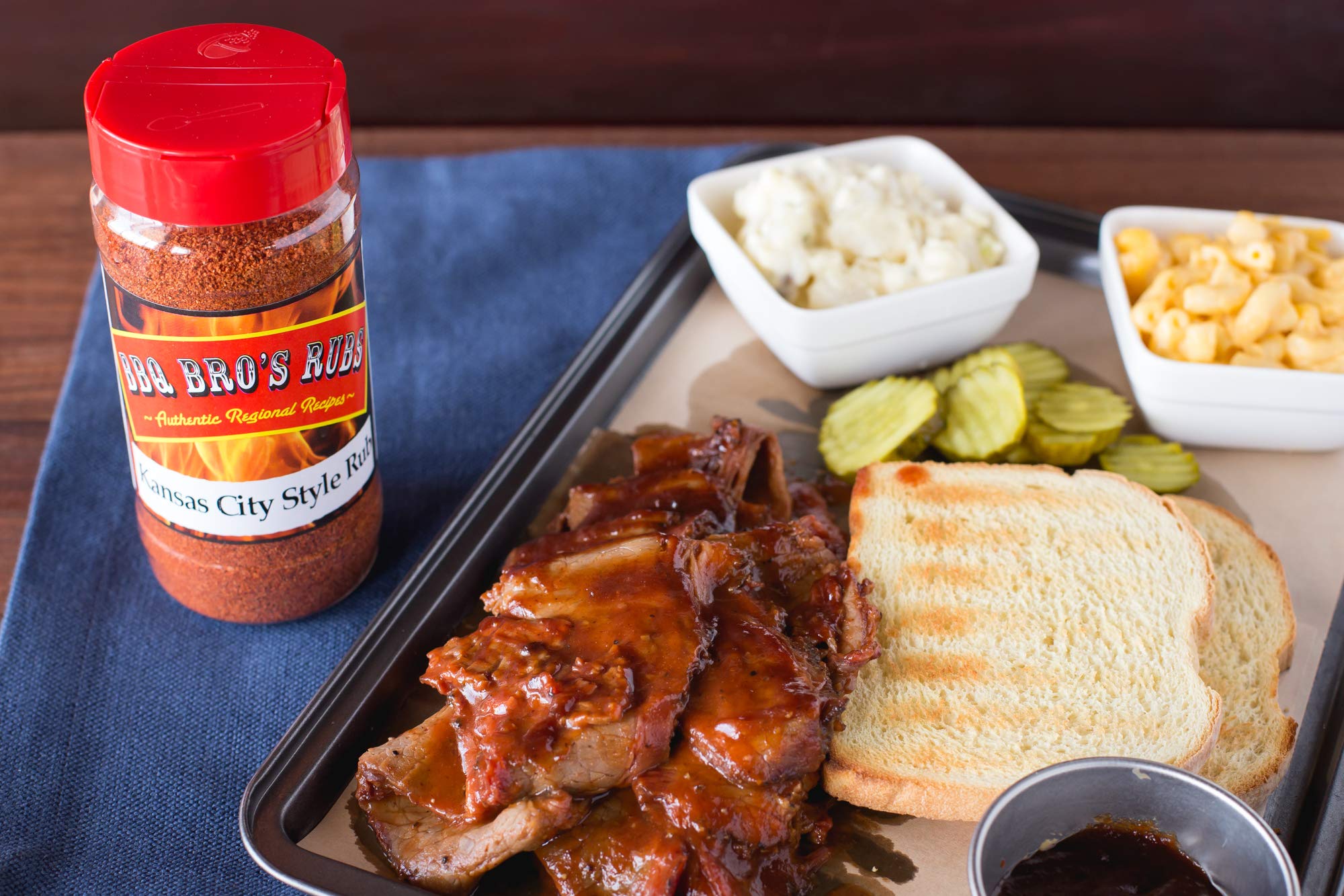 BBQ BROS RUBS (Southern Style) - Barbecue Spices Seasonings - Use for Grilling, Cooking & Smoking - Meat Rub, Dry Marinade, Rib Rub & Meat Seasoning - Great on; Steak, Chicken, Pork, Beef, Brisket