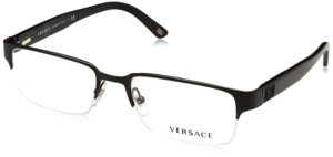 versace ve1184 eyeglasses-1261 matte black-53mm