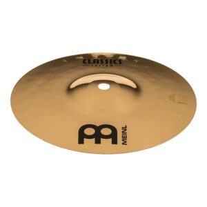 Meinl 8" Splash Cymbal - Classics Custom Brilliant - Made In Germany, 2-YEAR WARRANTY (CC8S-B)