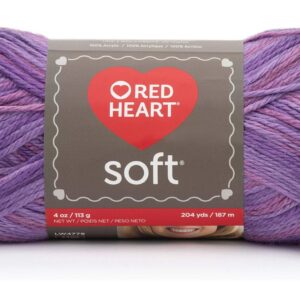 Red Heart Soft Yarn (3-Pack) Plummy E728-99403