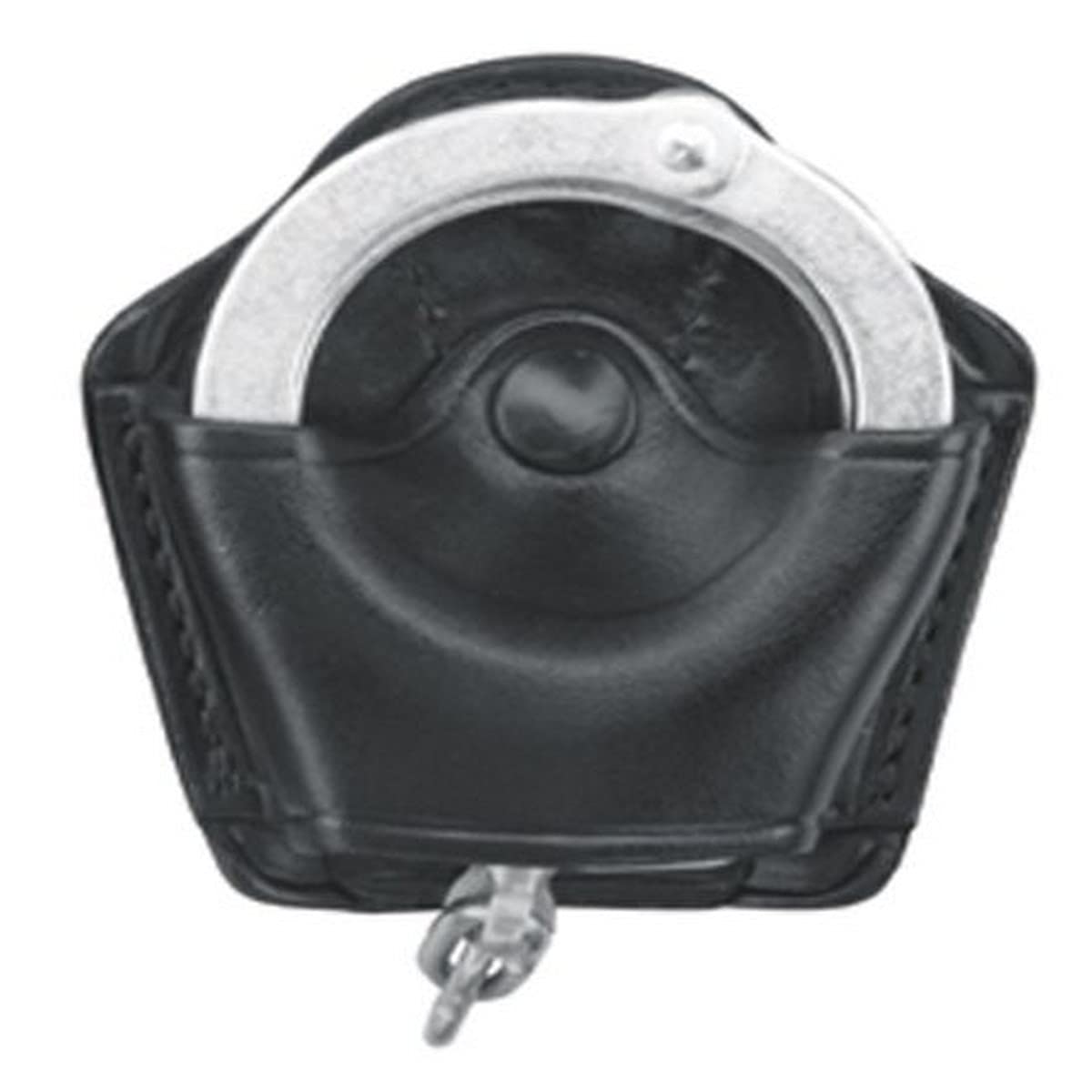 Gould & Goodrich B840 Gold Line Handcuff Case With Belt Loop (Black) Holds most chain or hinged cuffs.