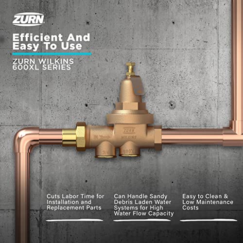 Zurn Wilkins 1-600XL 1" 600XL Pressure Reducing Valve