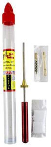 pro shot gun care pistol cleaning kit 6.5-inch pistol kit (.22 caliber), gold