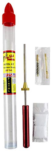 Pro Shot Gun Care Pistol Cleaning Kit 6.5-Inch Pistol Kit (.22 Caliber), Gold