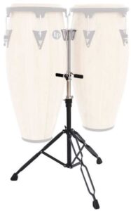 latin percussion lpa653 lp aspire slide mount double conga stand