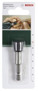 bosch 2609255902 59mm universal bit holder with permanent magnet and with quick-change drill chuck