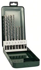 bosch 2609255544 sds-plus hammer drill bit set (7 pieces)