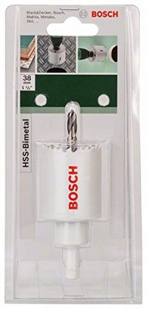 Bosch 2609255607 HSS Bi-Metal Holesaw with Diameter 38mm