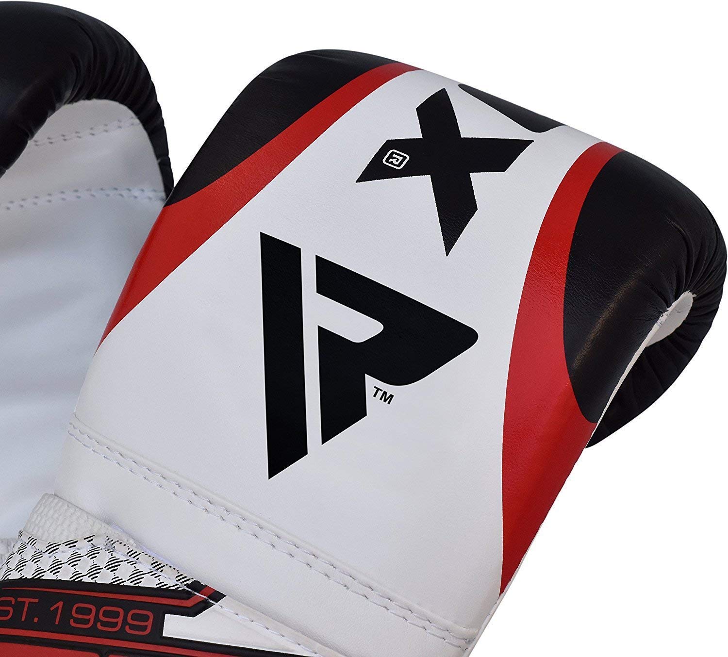 RDX Authentic Gel Bag Mitts Boxing Gloves Grappling Punch MMA UFC-Color Black, Red