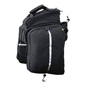 Topeak MTS TrunkBag DXP Bike Bag, Straps, Rigid Molded Panels, Water Bottle Holder