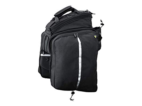 Topeak MTS TrunkBag DXP Bike Bag, Straps, Rigid Molded Panels, Water Bottle Holder