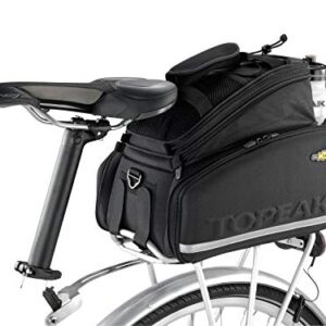 Topeak MTS TrunkBag DXP Bike Bag, Straps, Rigid Molded Panels, Water Bottle Holder